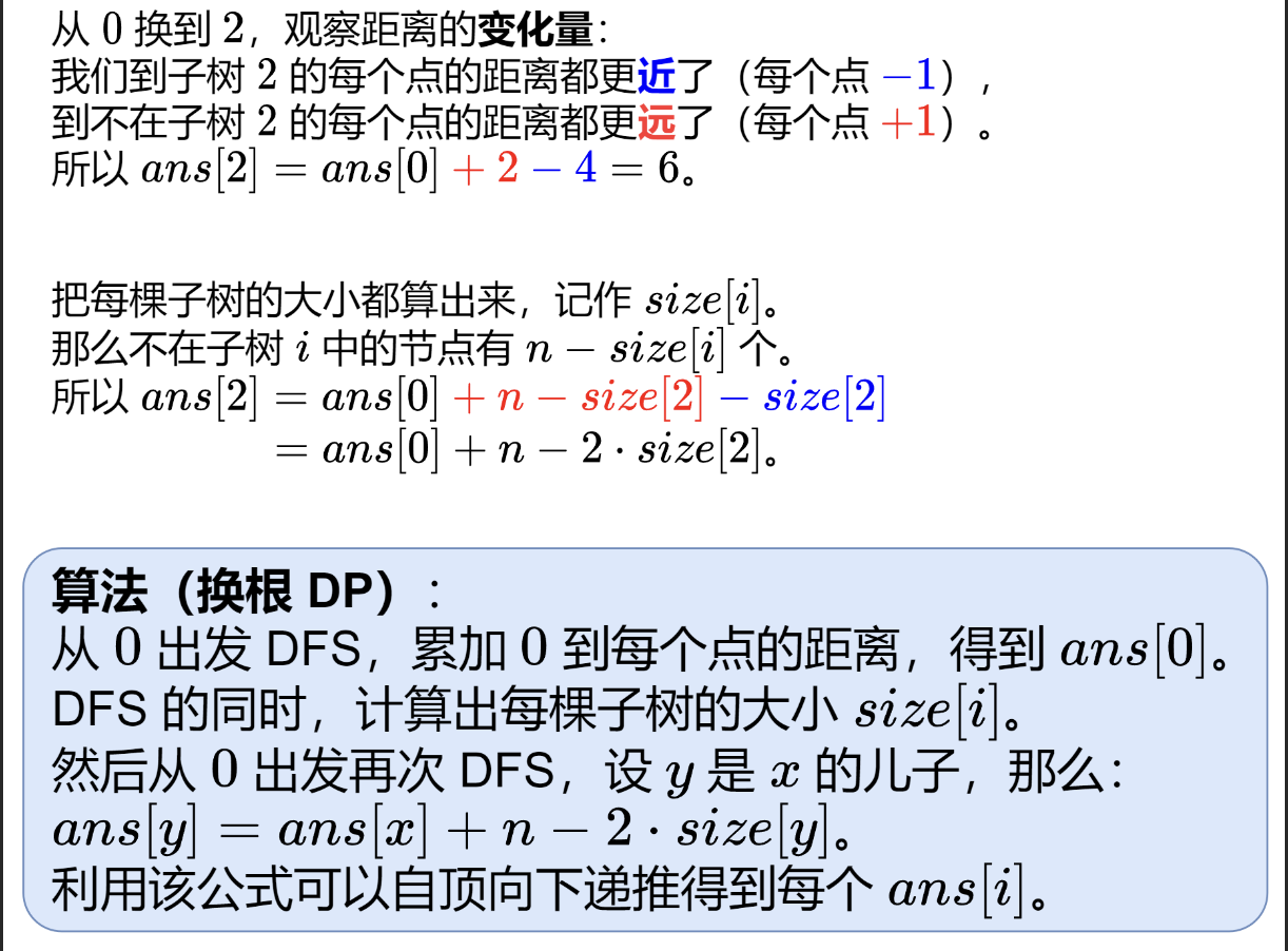 834 树中距离之和 Kjg S Blog